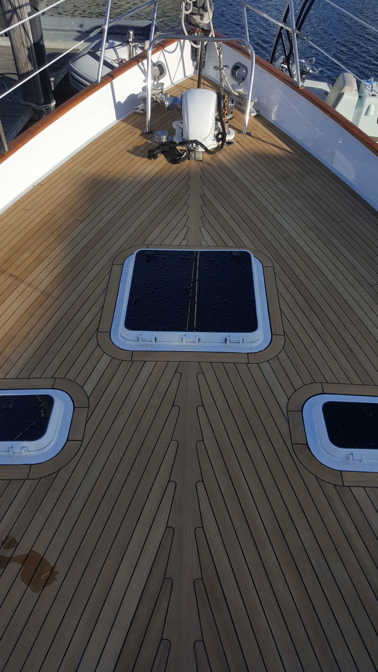 What Is The Best Type Of Teak Decking For Boats? | OP Yacht Services